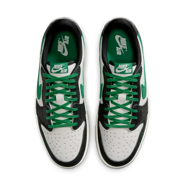 JORDAN 1 Retro Low Og "phantom And Pine Green" Sneakers
