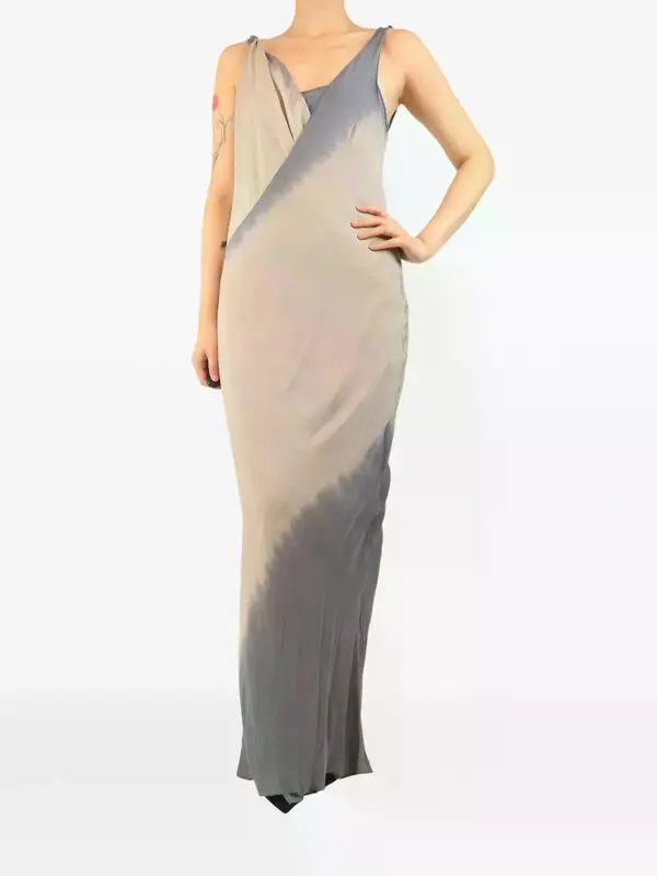 Amanda Wakeley Ombre Draped Maxi Dress