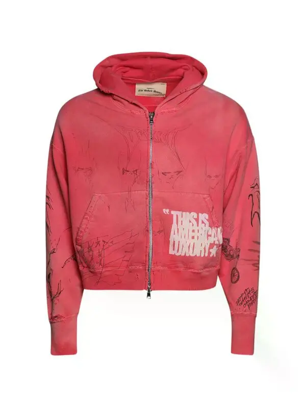 SEKRIT Time Capsule Zip-up Hoodie