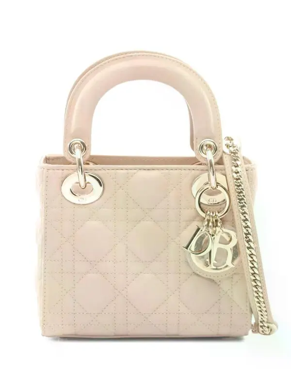 Dior Mini Lady Shoulder Bag - Neutrals