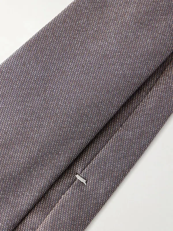 Canali 8cm Silk Jaquard Neck Tie