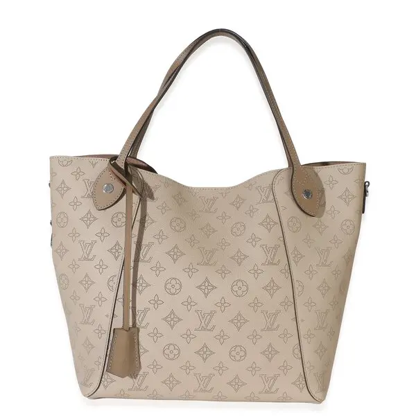LOUIS VUITTON Galet Monogram Mahina Blossom Mm Tote