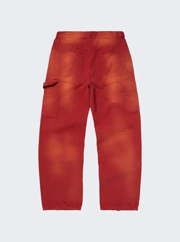 THUG CLUB Two Tone Washed Pants