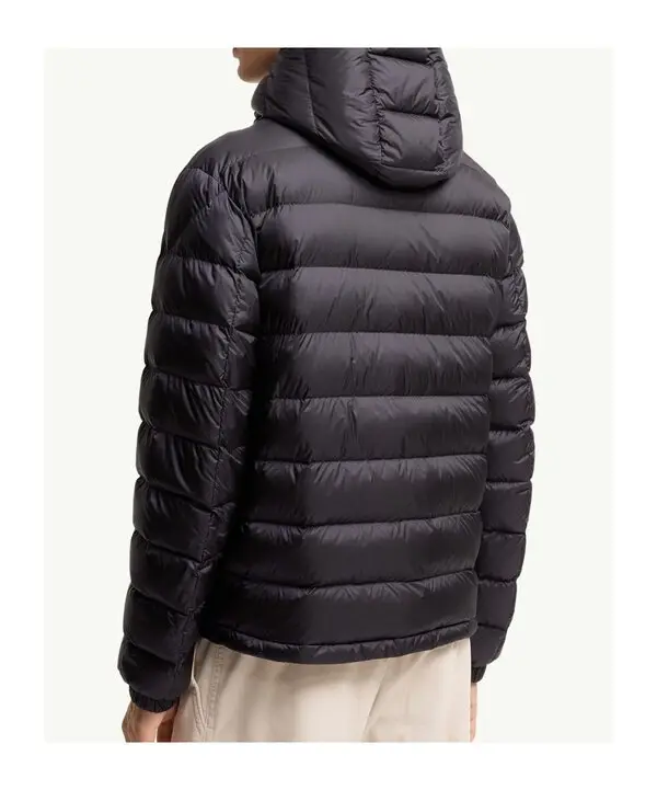 Moncler Verith Hooded Zip-up Short Puffer Jacket