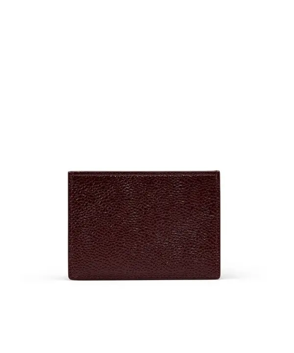 Thom Browne 4-bar Striped Card Holder