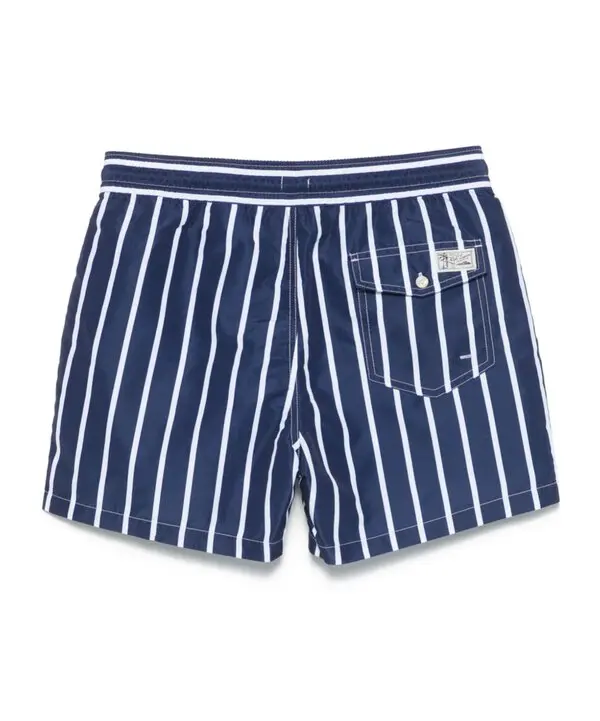 Polo Ralph Lauren Drawstring Straight Striped Shorts