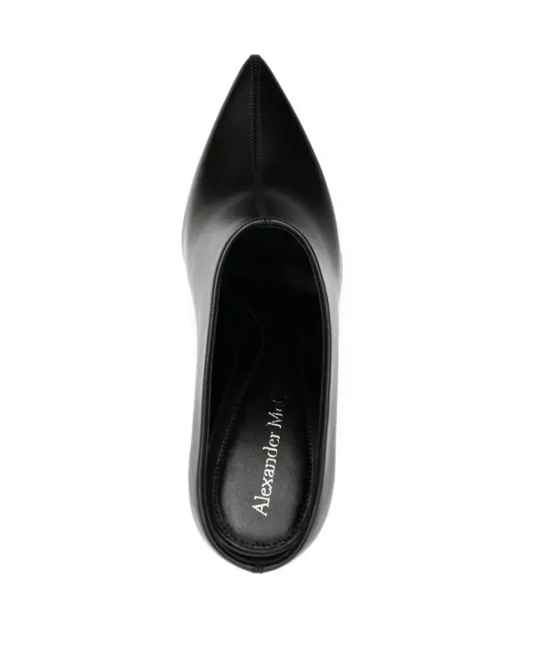 Alexander McQueen Thorn 90mm Leather Mules