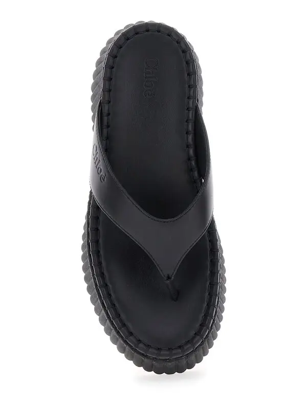 Chloé Nama Thong Sandals