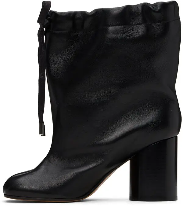 MAISON MARGIELA Tabi Balloon Drawstring Ankle Boots