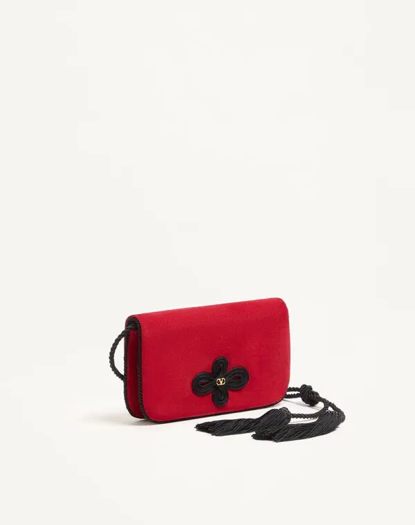 Valentino Garavani Sans Fin Foldover Top Mini Shoulder Bag