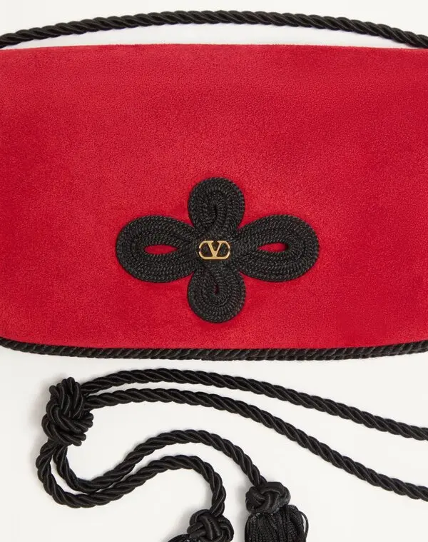 Valentino Garavani Sans Fin Foldover Top Mini Shoulder Bag