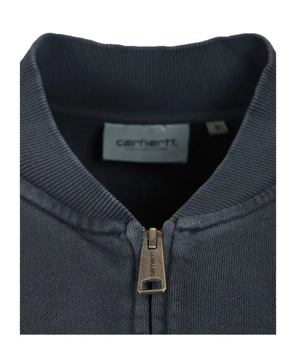 Carhartt Long Sleeve Casual Zip-up Jacket With Embroidered Chest Detail
