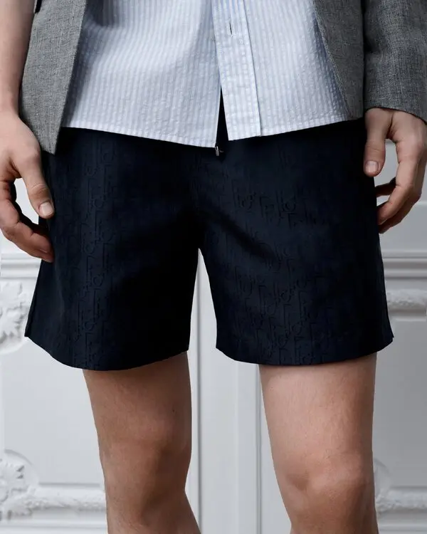 Dior Embroidered Swim Shorts