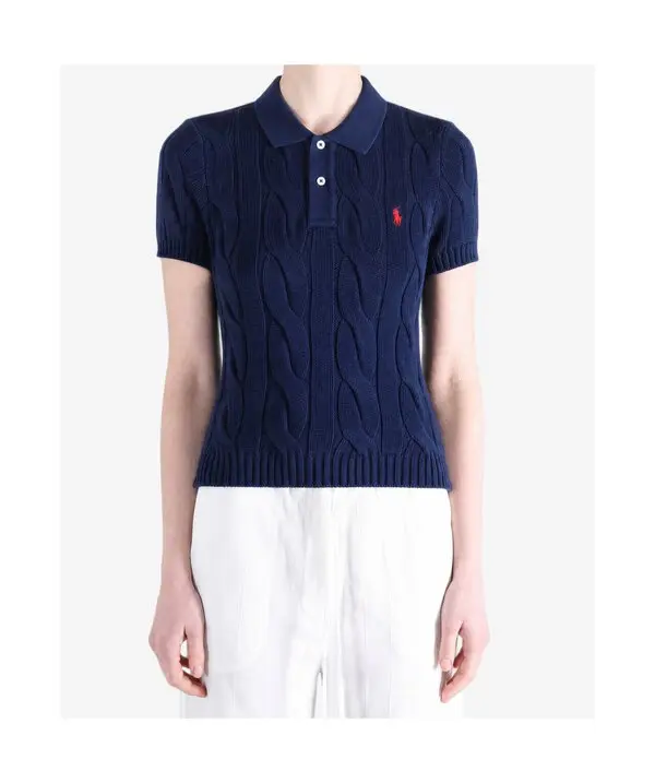 Polo Ralph Lauren Cable-knit Polo Shirt