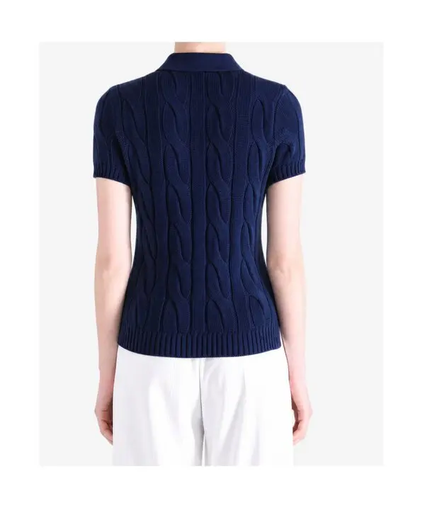 Polo Ralph Lauren Cable-knit Polo Shirt