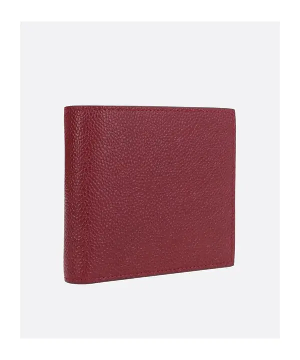 Thom Browne Pebble Textured Bifold Wallet