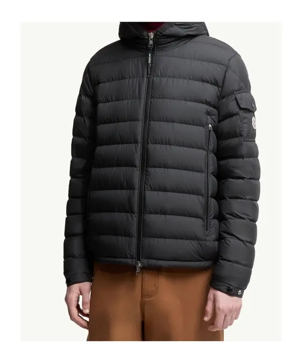 Moncler Galion Hooded Short Down Jacket