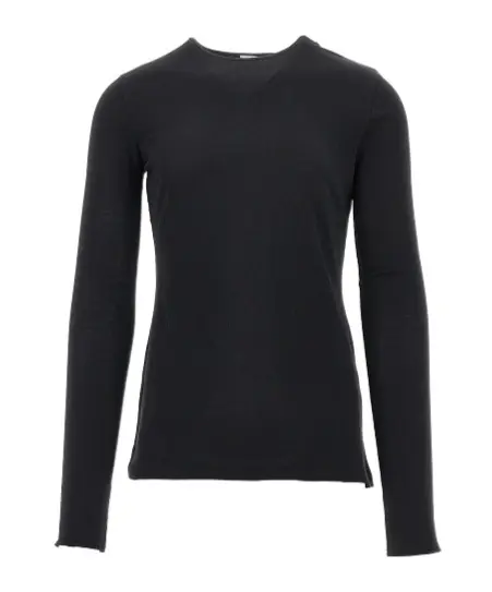 ENTIRE STUDIOS Crew Neck Knitted Sweater - Black