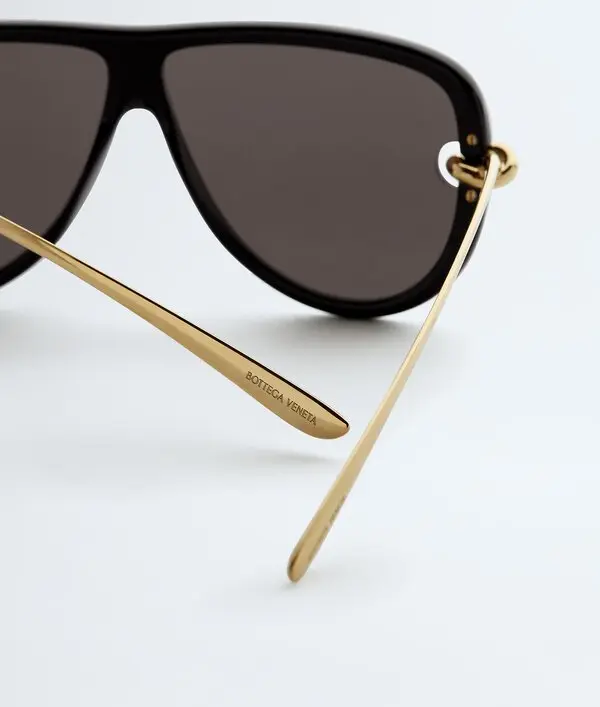 Bottega Veneta Knot Aviator Sunglasses