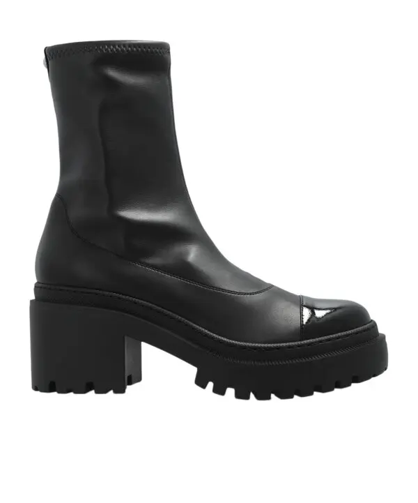 GIUSEPPE ZANOTTI Lionora Studded Combat Boots - Black