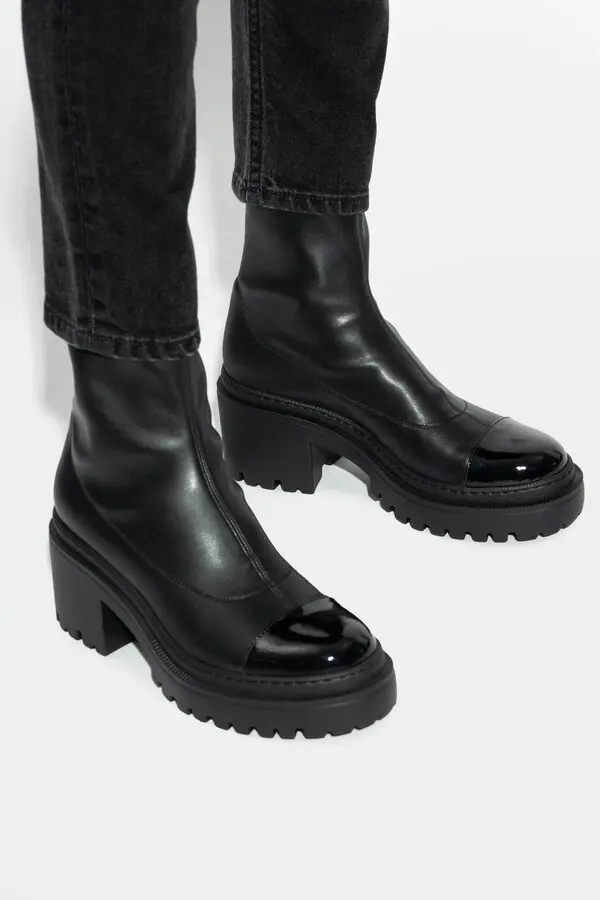 GIUSEPPE ZANOTTI Lionora Studded Combat Boots