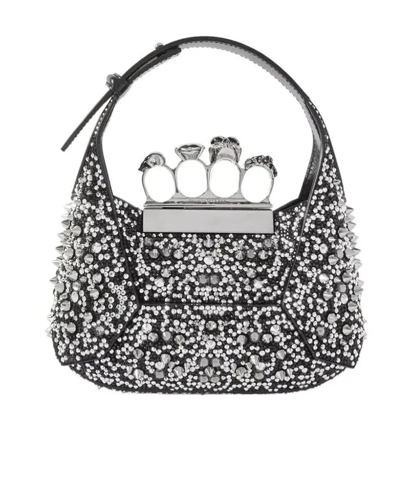 Alexander McQueen Jewelled Hobo Bag
