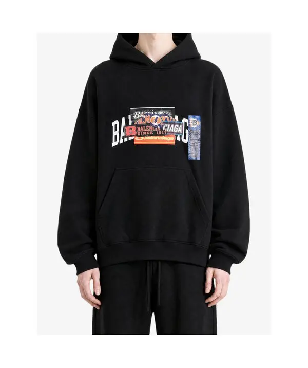 Balenciaga Bumper Stickers Hoodie