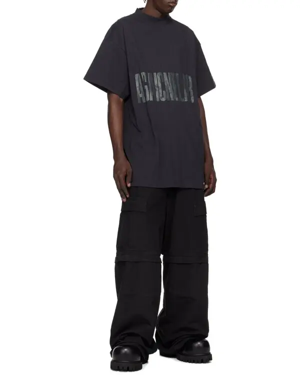 Balenciaga Logo Printed Sleeveless Shirt