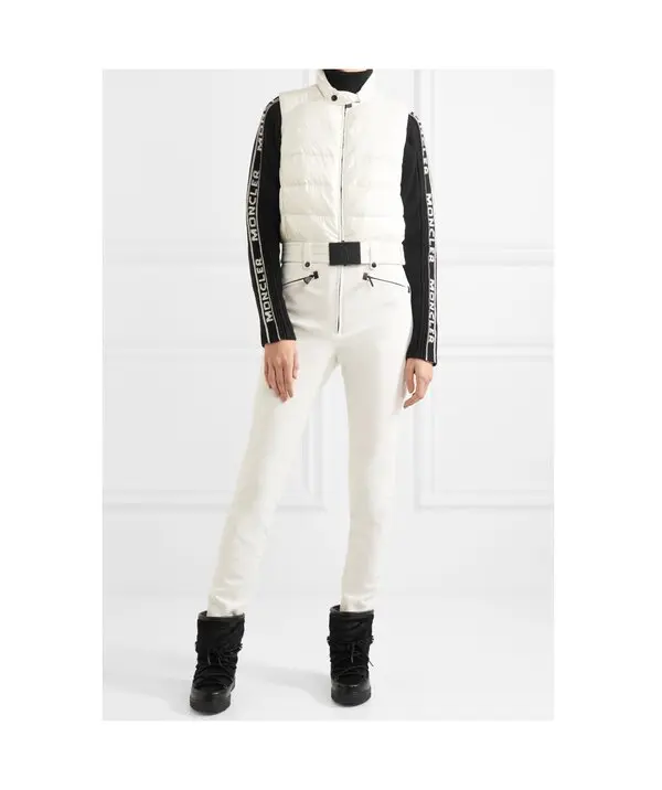 Moncler Long-sleeved Onesie Ski Suit