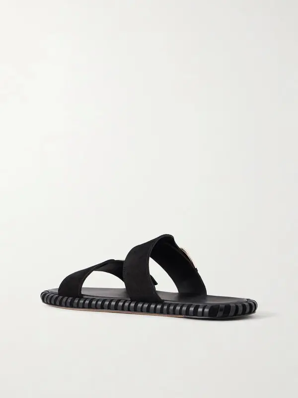 Gabriela Hearst Round-toe Flat Sandals