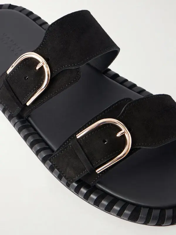 Gabriela Hearst Round-toe Flat Sandals