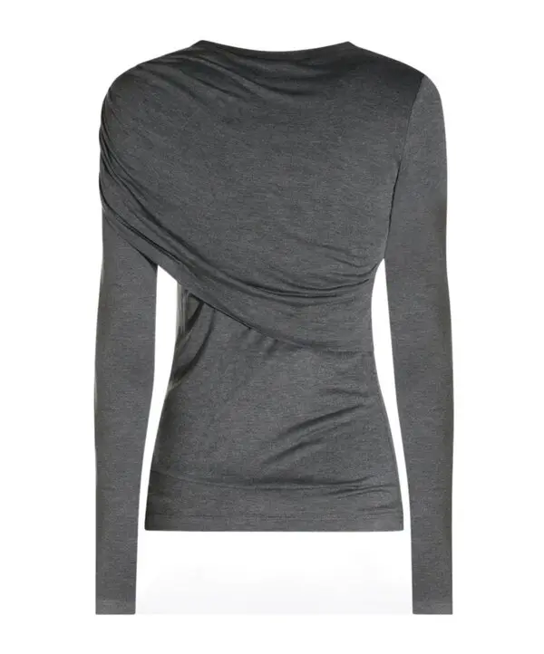 Isabel Marant Étoile Draped Long-sleeved Top - Grey
