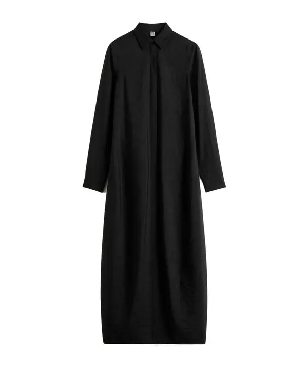 TOTEME Parachute Silk-blend Maxi Dress