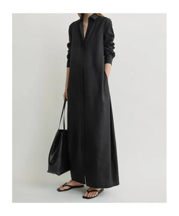 TOTEME Parachute Silk-blend Maxi Dress