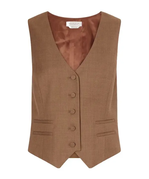 Gabriela Hearst Sleeveless Vest