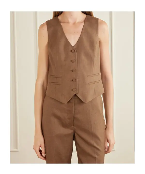 Gabriela Hearst Sleeveless Vest