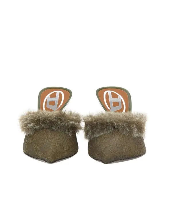 DIESEL® D-jewels Heeled Mules