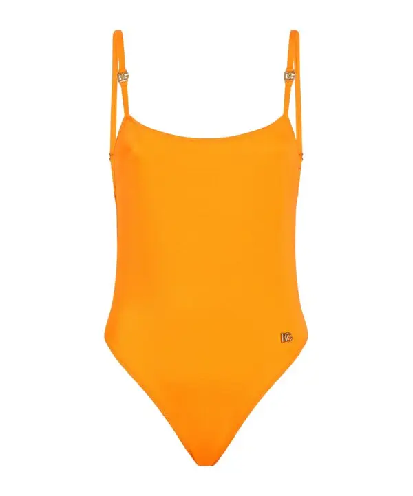 Dolce & Gabbana One-piece Olympic Swimsuit - Orange