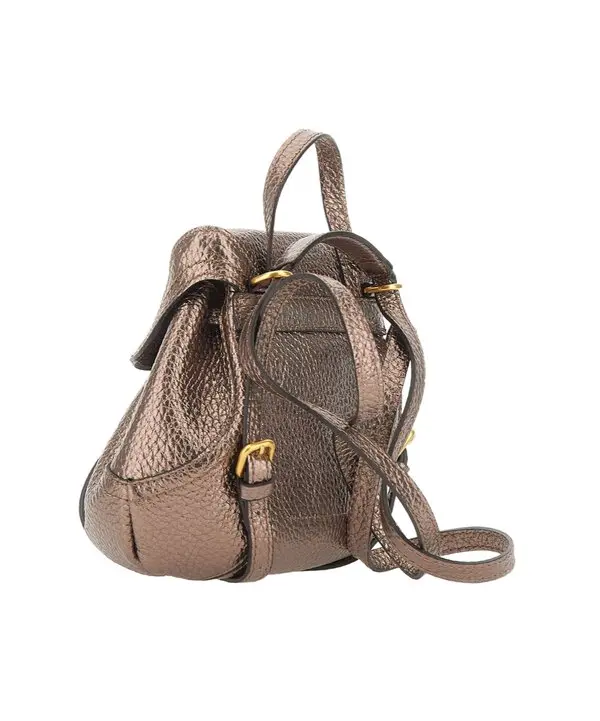 GIANNI CHIARINI Violette Hammered Leather Backpack