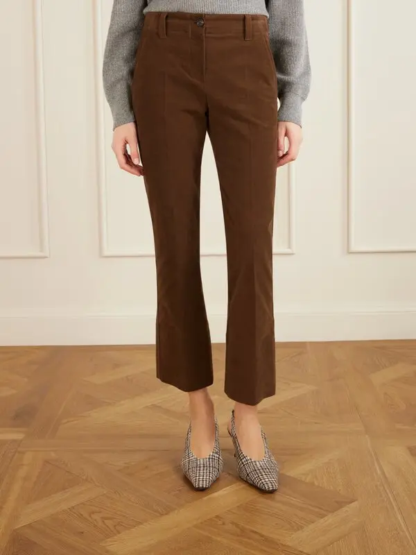 Brunello Cucinelli Belt Loop Casual Pants