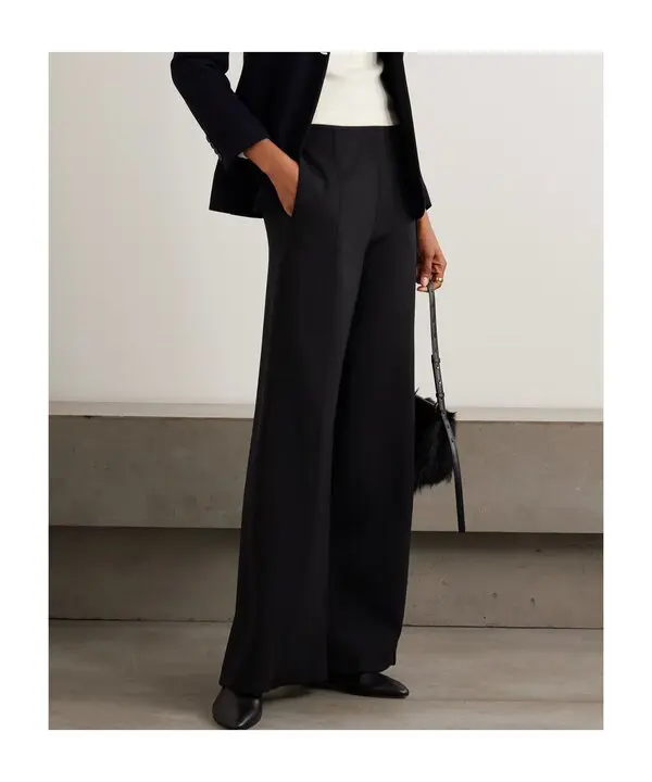 Max Mara Nigella Stretch-jersey Wide-leg Pants