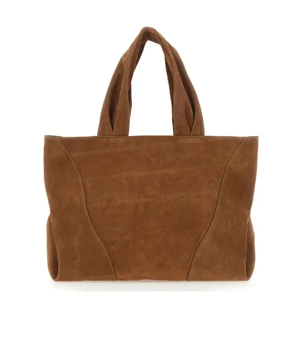 GIANNI CHIARINI Suria Suede Shoulder Bag