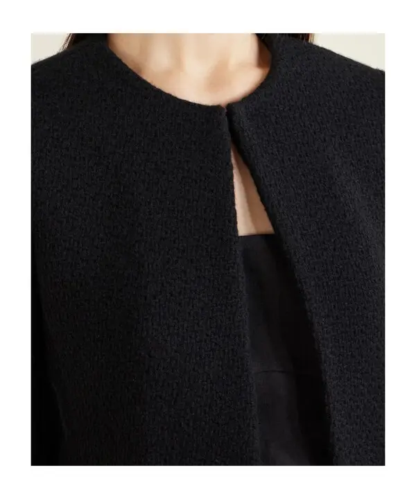 Gabriela Hearst Normand Frayed Wool And Cashmere-blend Jacket