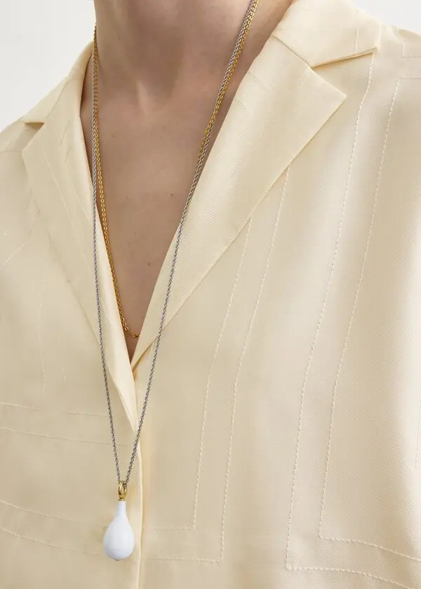 TOTEME Monogram-print Satin Shirt