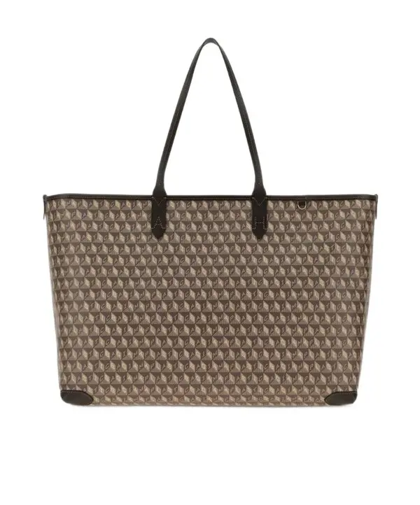 ANYA HINDMARCH I Am A Plastic Bag Zipped Tote Bag - Truffle