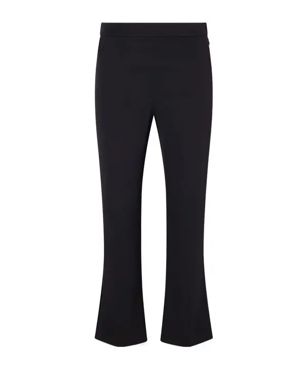 Dolce & Gabbana Cropped Flared Trousers - Black
