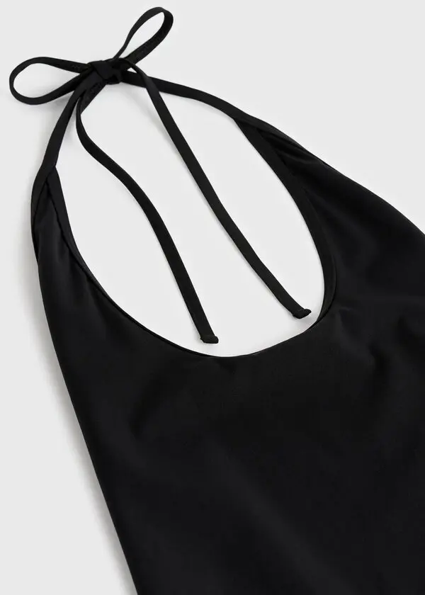 TOTEME Halterneck Tie-fastening Swimsuit