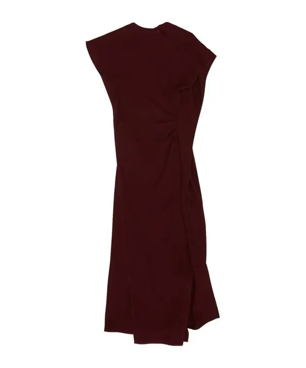 Victoria Beckham Sleeveless V-neck Midi Dress