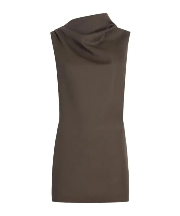 Khaite Astor Dress - Brown