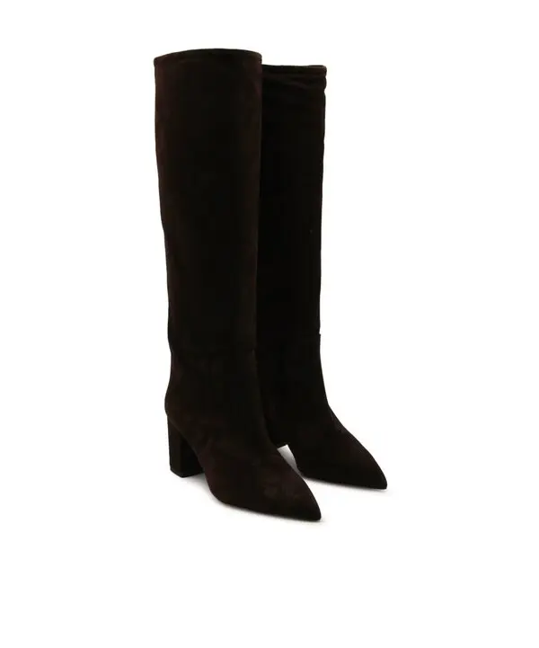 Paris Texas Anja Suede Pointed-toe Boots